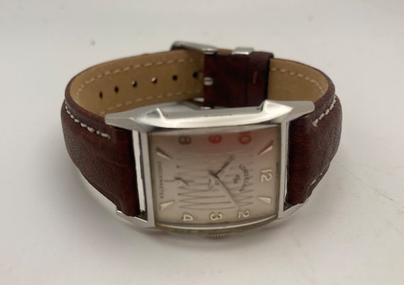 Vintage 1950’s Elgin “Shockmaster” Tank Style Watch w… - Gem