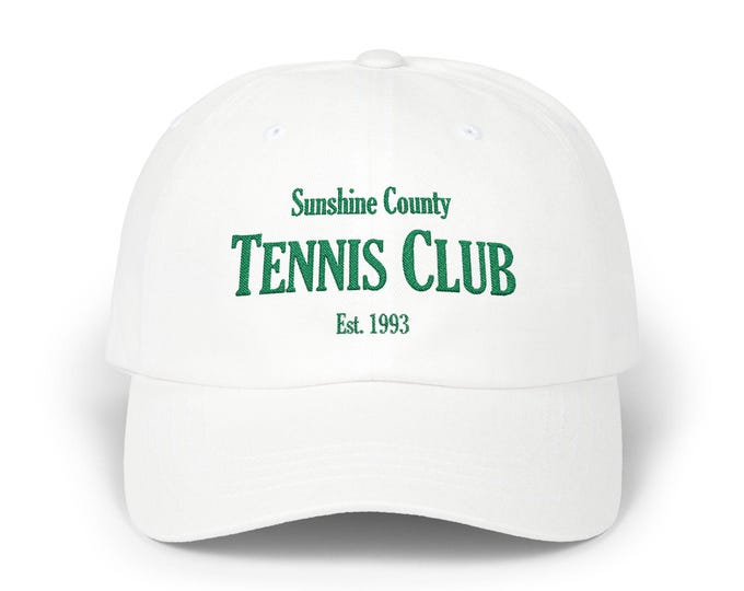 Brooklyn Racquet Club Hat - Vintage Tennis Hat | Vintage Brooklyn Hat ...