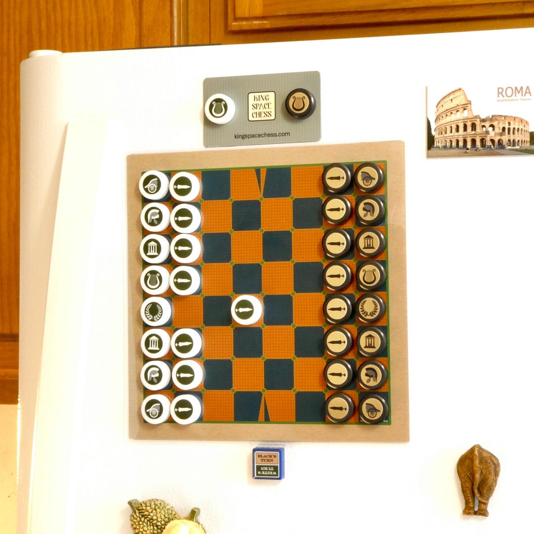 Fridge Wall Magnetic Chess Set Board, Various Sizes - IMPERIO ...