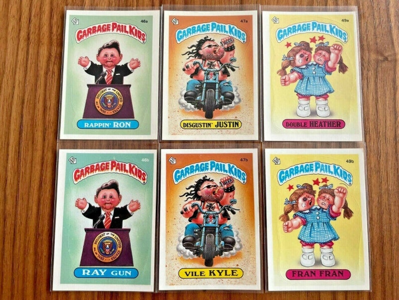 Mint 1985 Topps Garbage Pail Kids GPK OS2 Series 2 2nd LIVE MIKE 3rd ...