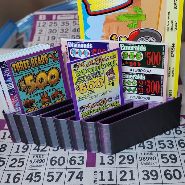Bingo Pull Tab Holder - Etsy