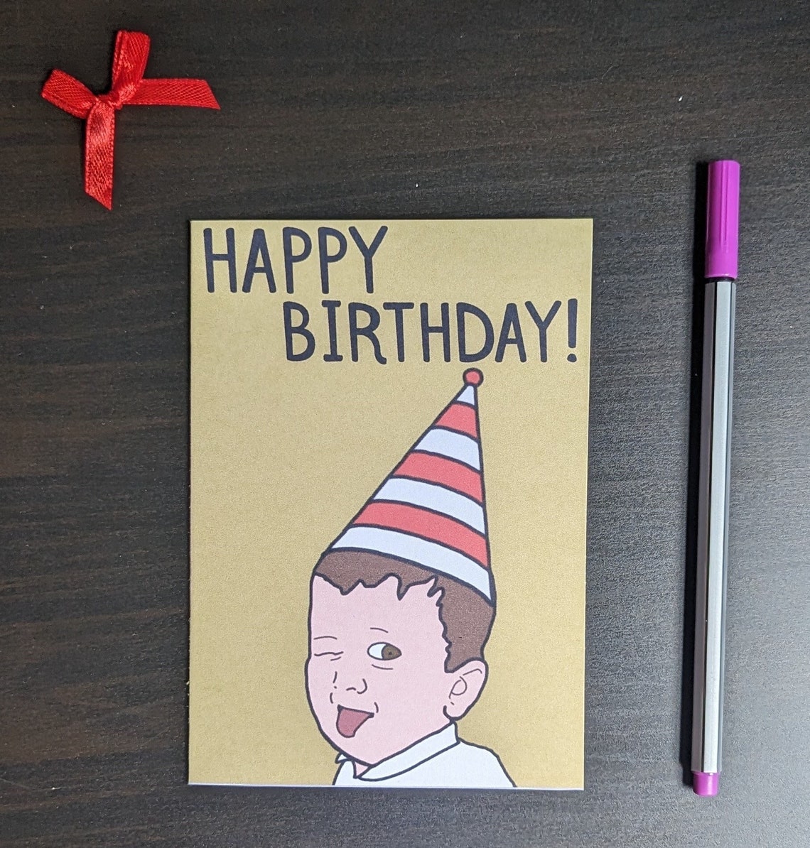 Cheeky Birthday Card From Hasbulla - Happy Birthday From Hasbulla - Etsy UK