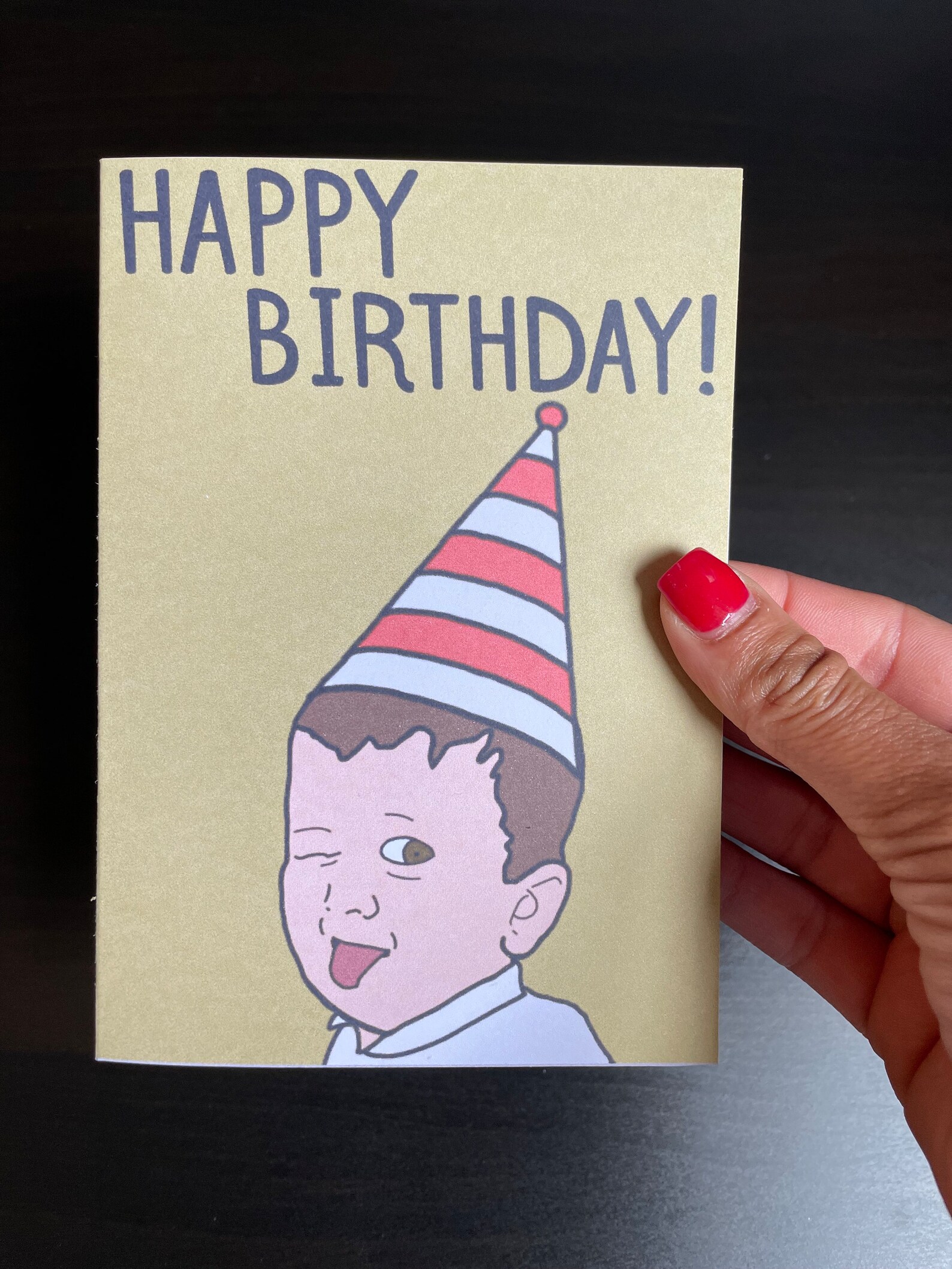 Cheeky Birthday Card From Hasbulla - Happy Birthday From Hasbulla - Etsy UK