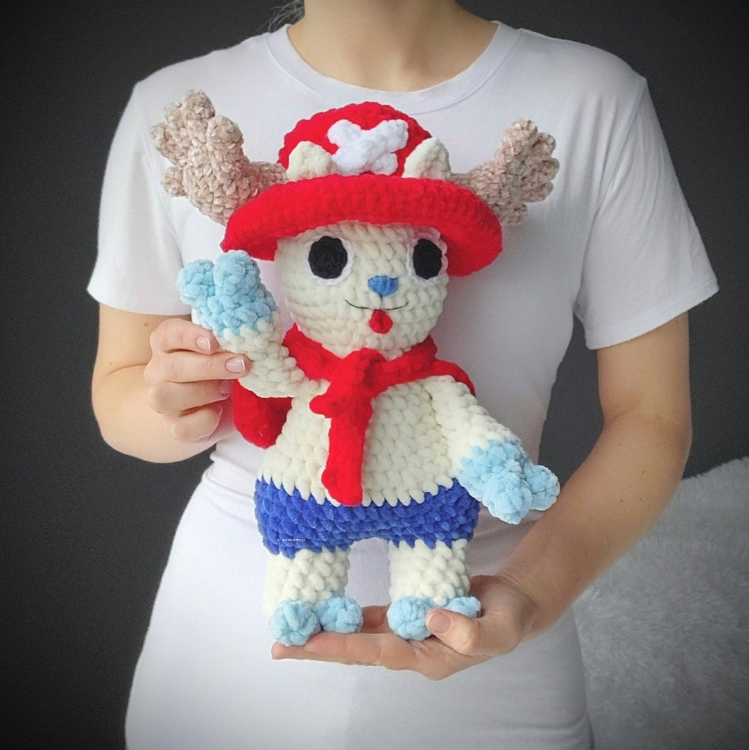 Crochet Toy Tony Tony Chopper Pattern - Fun Amigurumi Tutorial for Cute ...