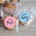 24 Pcs Team Boy Team Girl Stickers, Baby Shower Gender Reveal Stickers ...