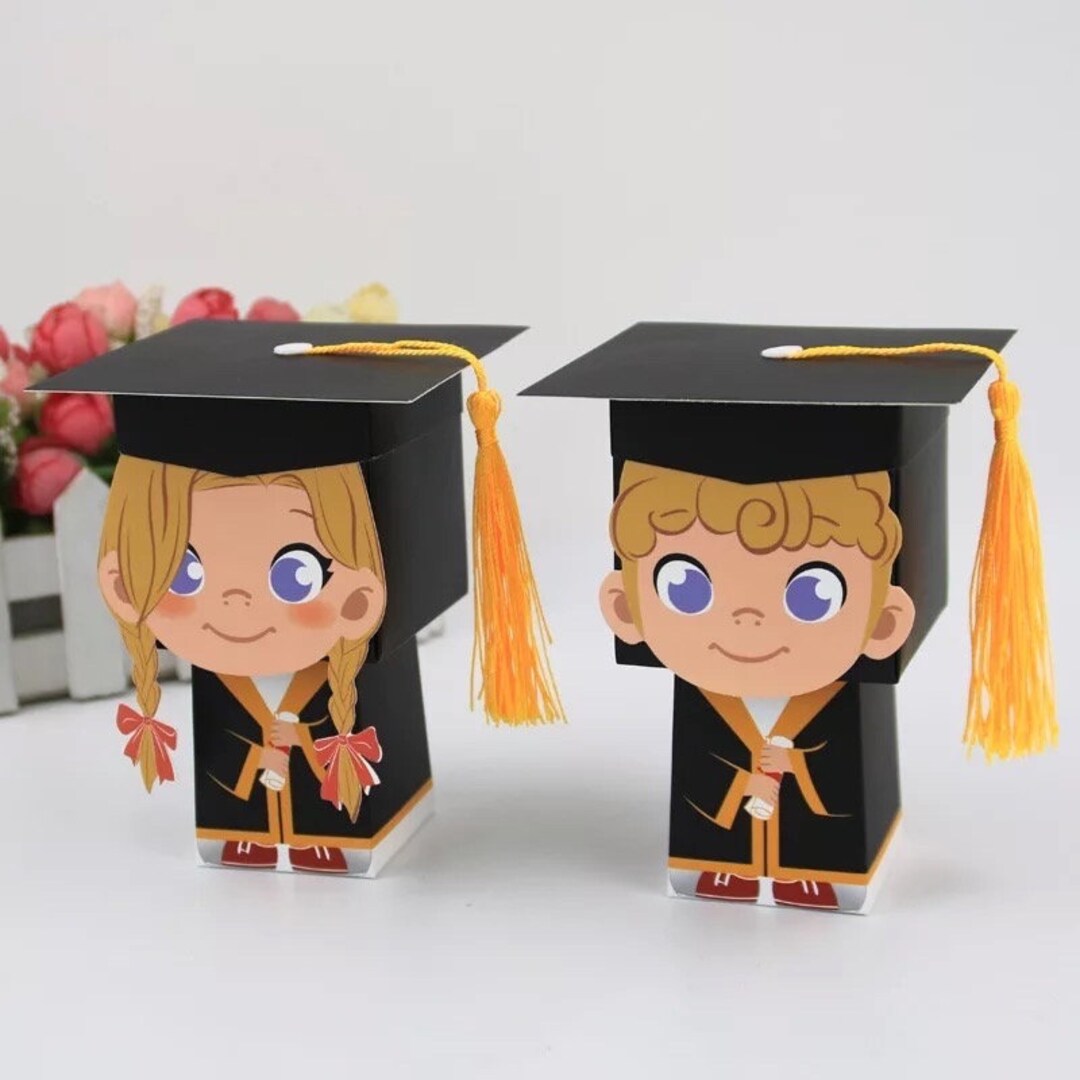 10 Graduation Favour Boxes, Graduation Gift Boxes, Graduation Return ...