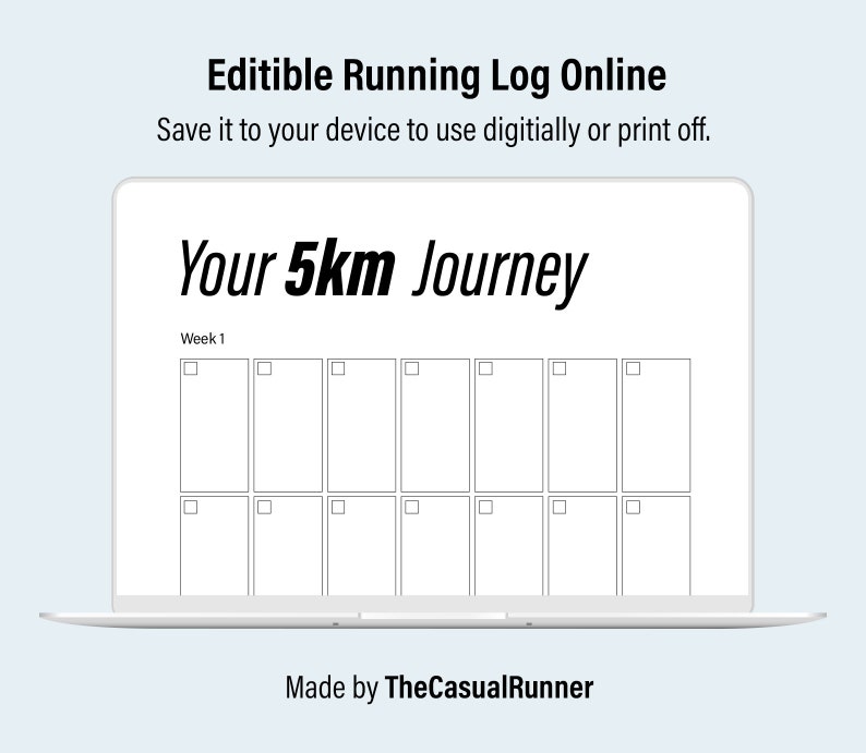 Complete Guide to 5km, Level 1, Running Journal, Cardio Log, Strength ...