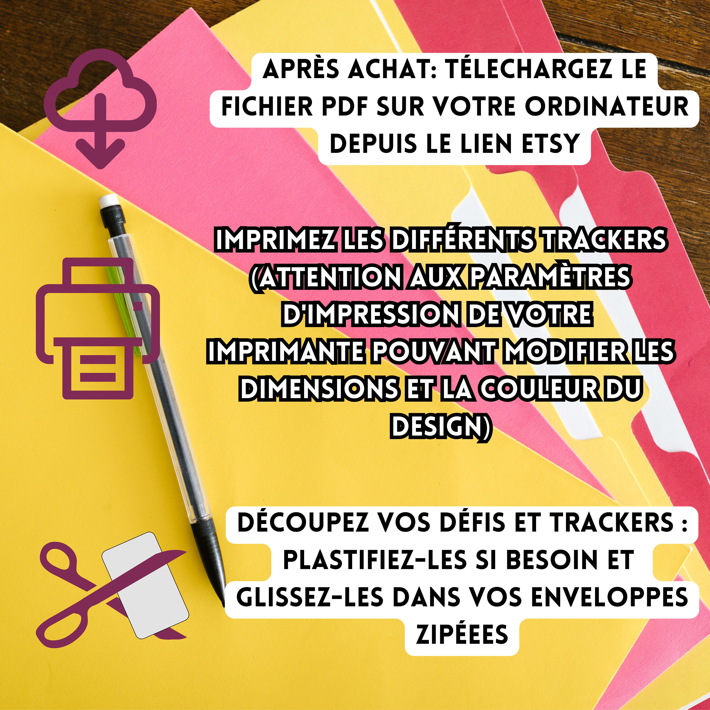 Pack Défis des centimes en français, PDF A6 à imprimer : défi des 1, 2 ...