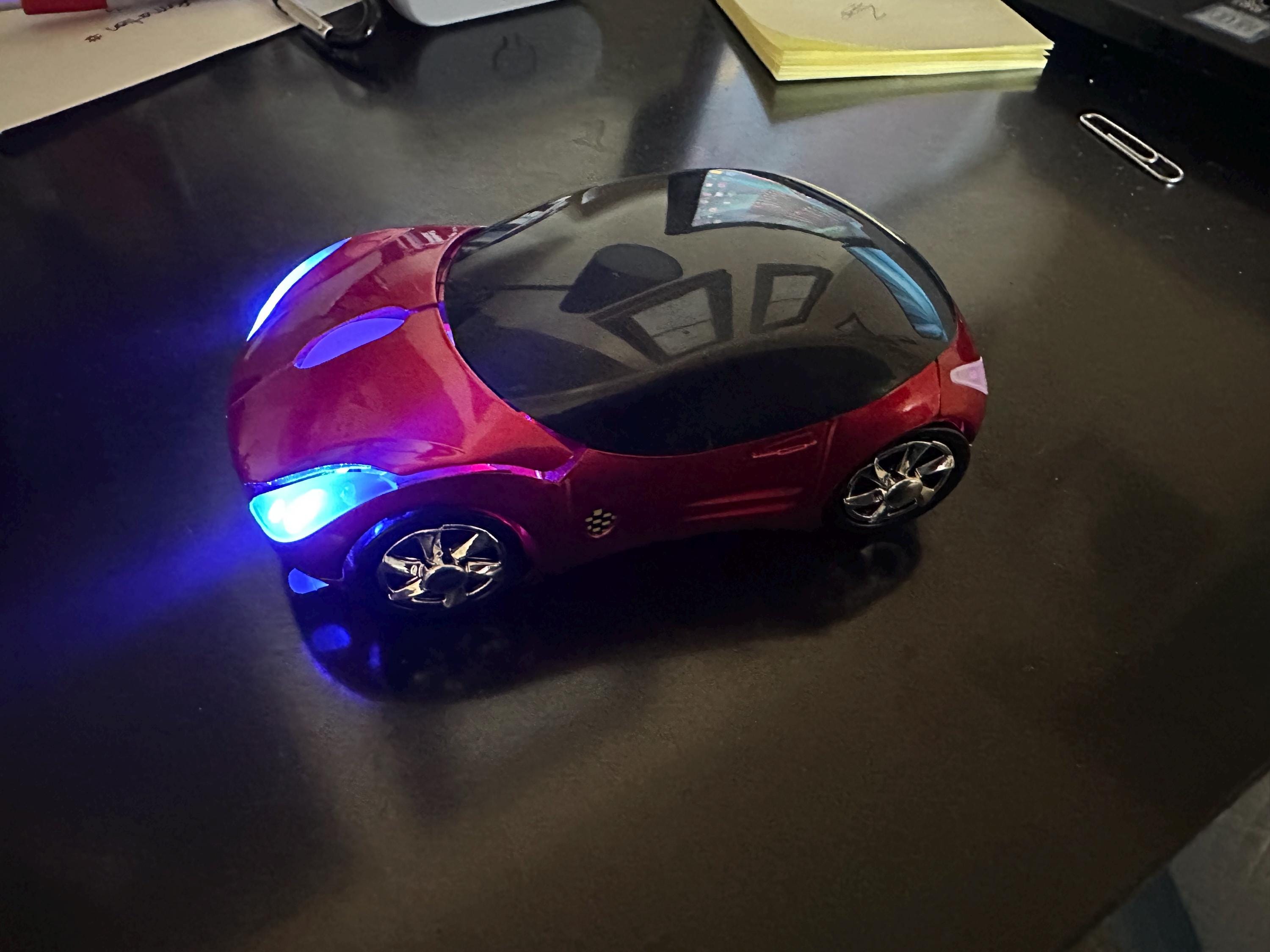Wireless 2.4ghz USB Computer Mouse Mini Sports Car - Solid Colors - Etsy