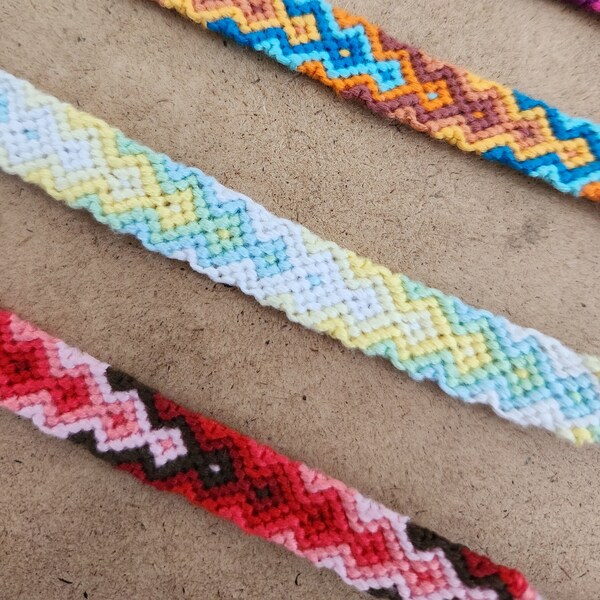 Knotted Friendship Bracelet - Etsy