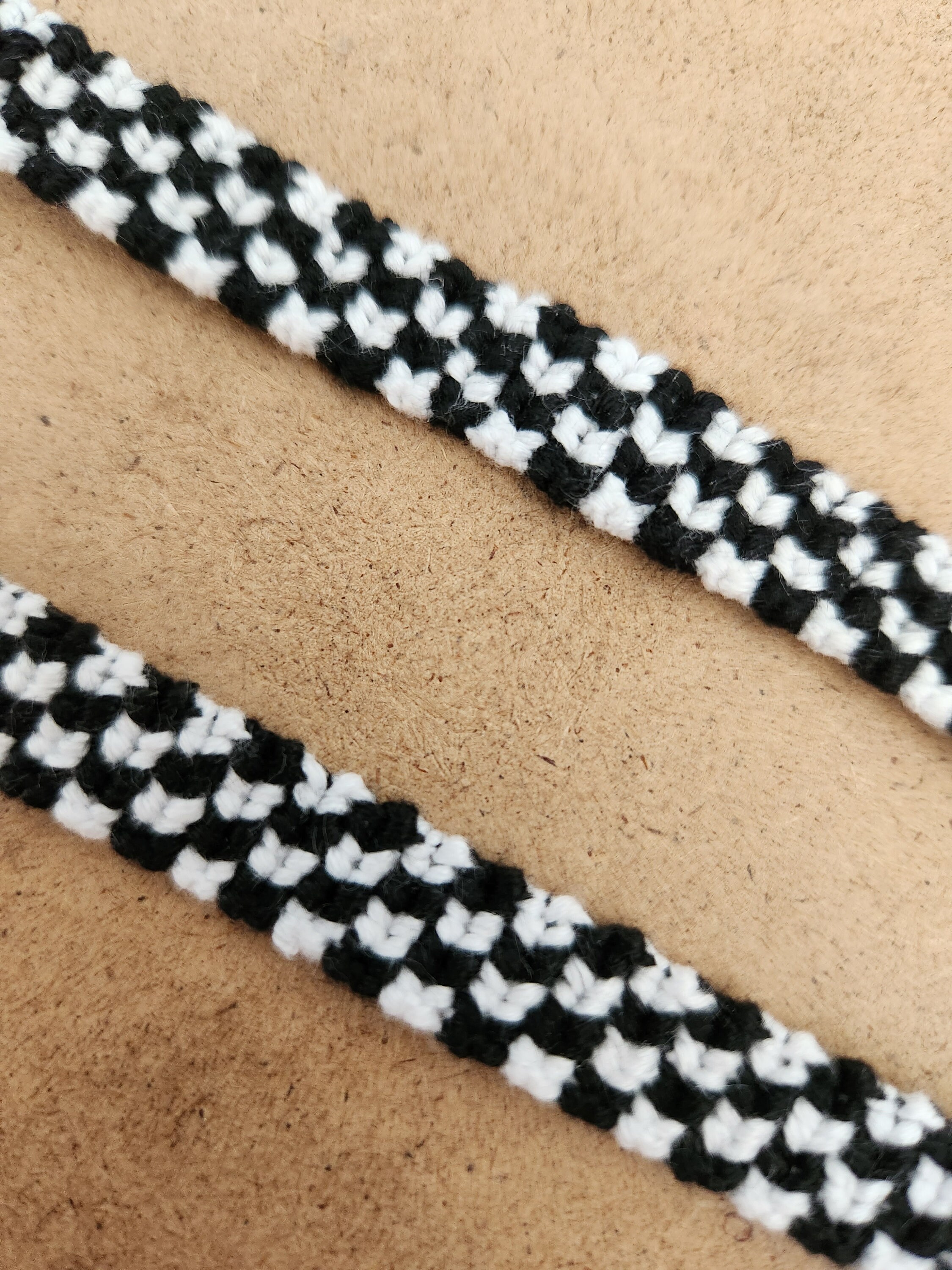 Checkered Friendship Bracelet - Etsy
