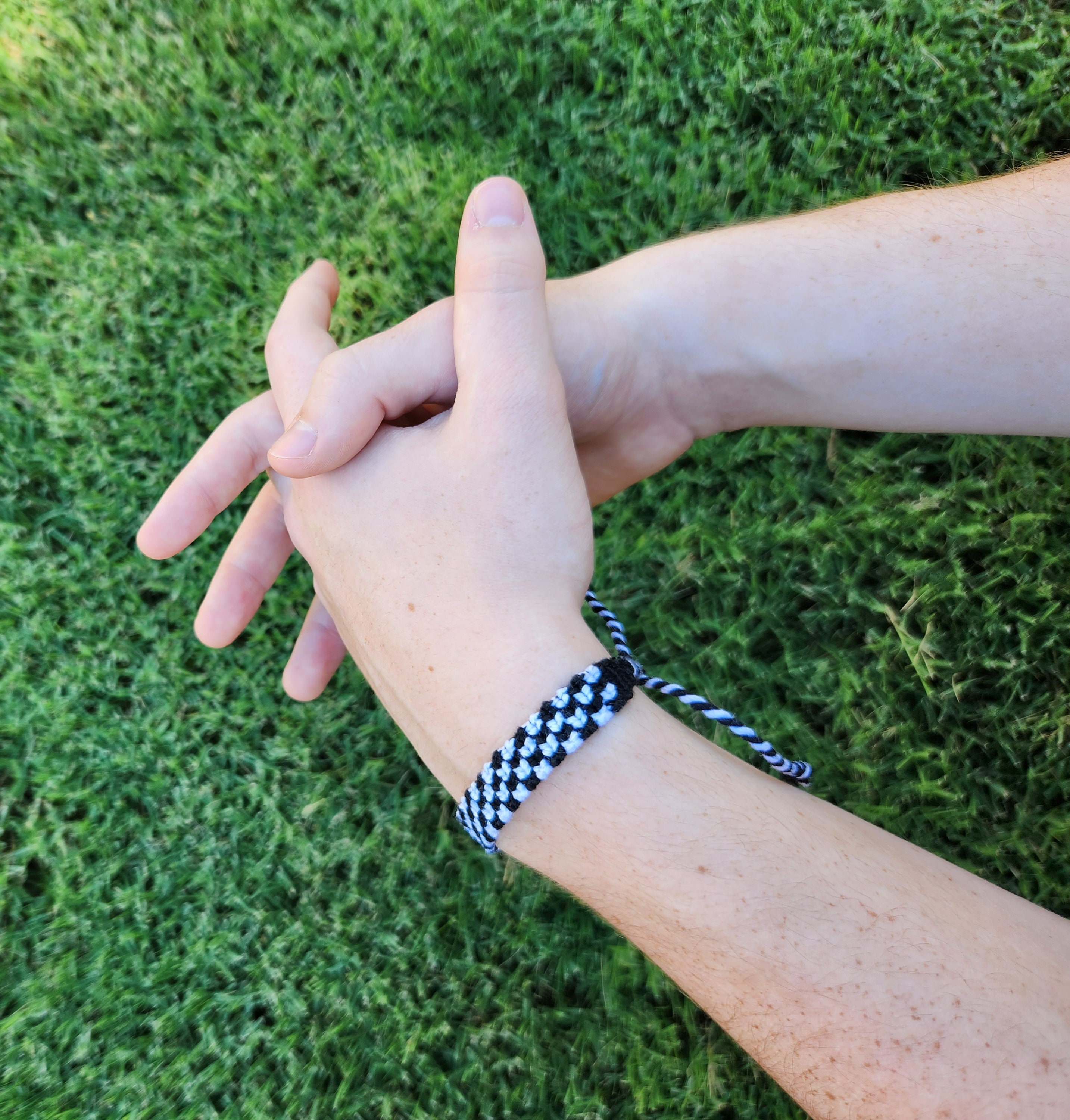 Checkered Friendship Bracelet - Etsy