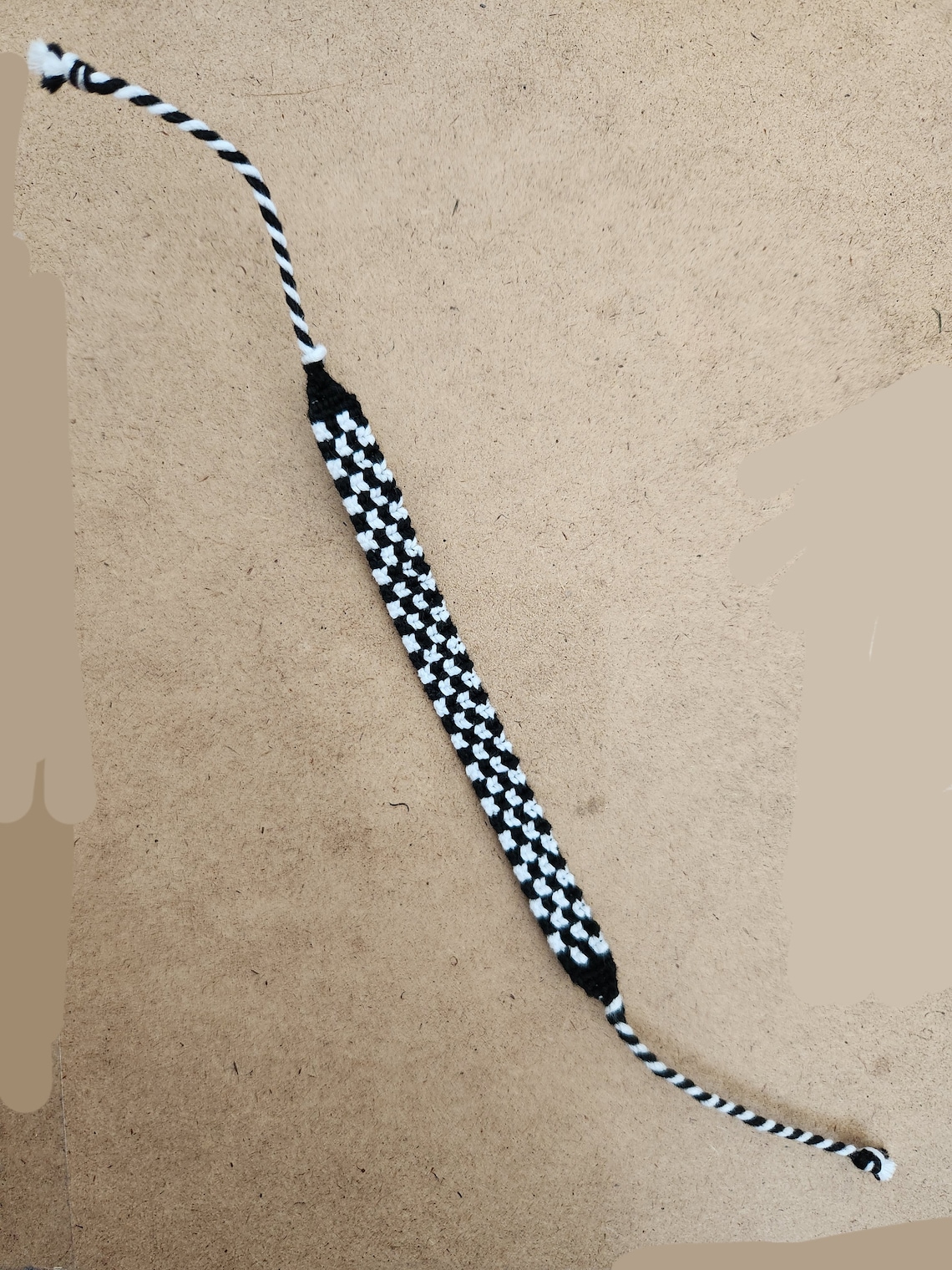 Checkered Friendship Bracelet - Etsy