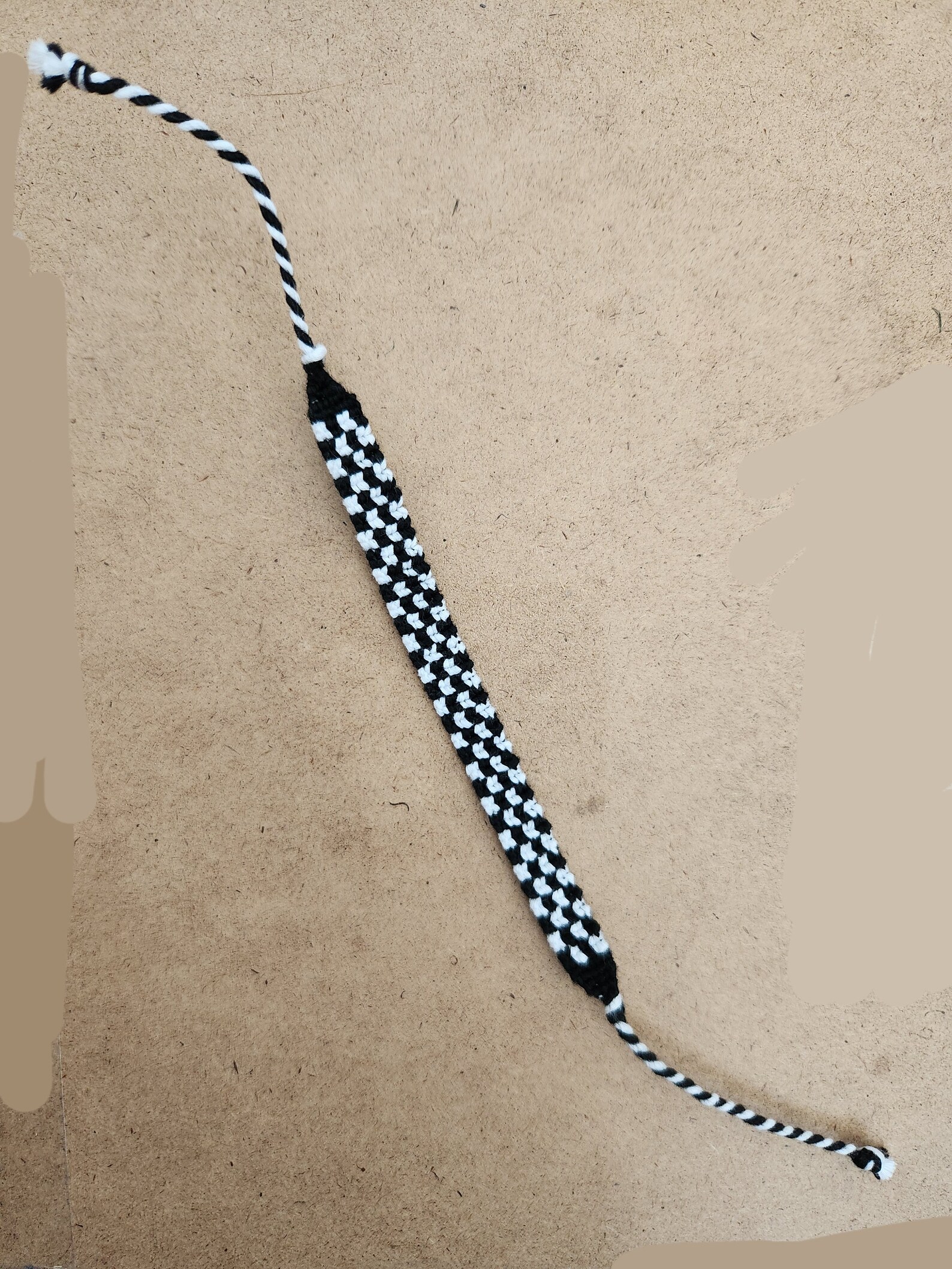 Checkered Friendship Bracelet - Etsy