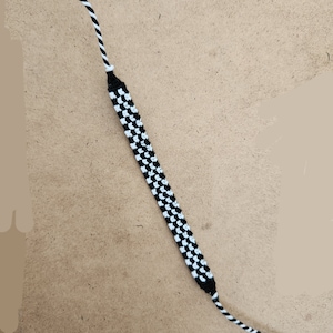 Checkered Friendship Bracelet - Etsy