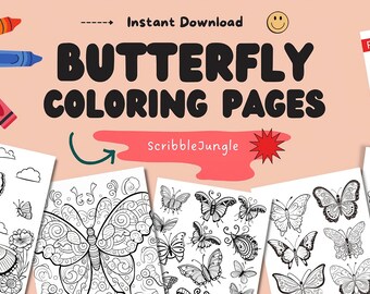 Butterfly Printable Coloring Sheet Coloring Pages Kids Coloring Pages ...