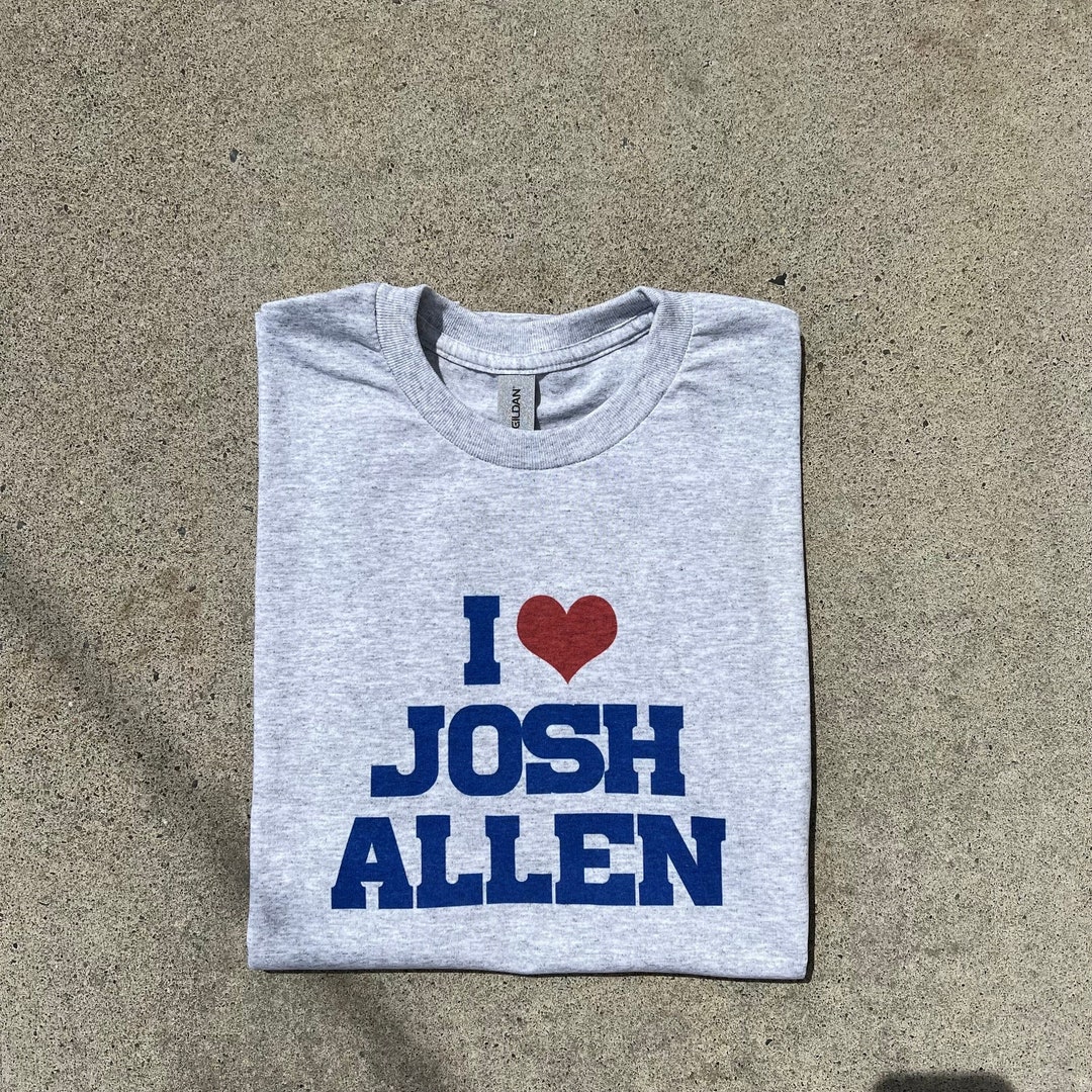 I Heart Josh Allen T Shirt - Etsy