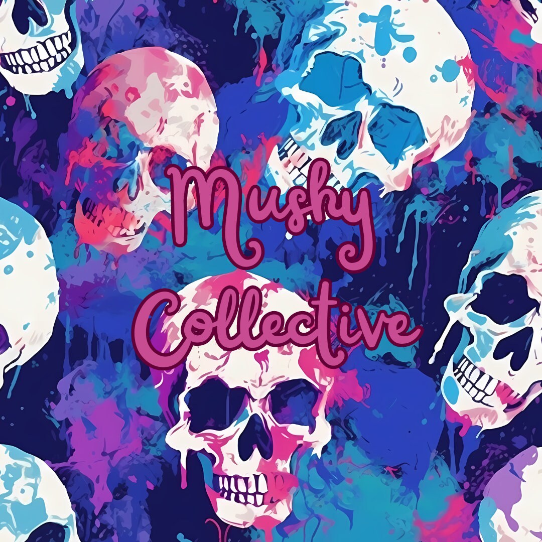 Painted Skulls DIGITAL Design, Sublimation, SEAMLESS Pattern, Tumbler ...