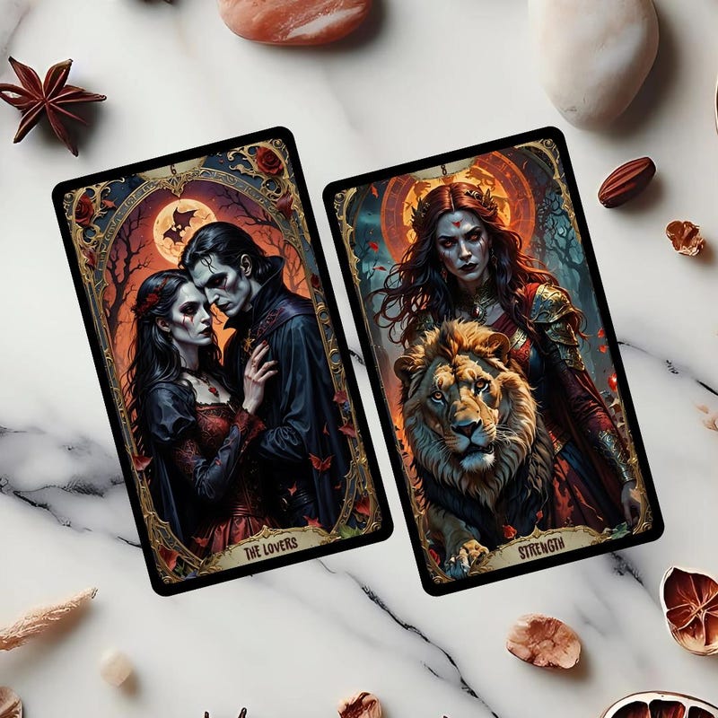 Vampire Cards - Etsy