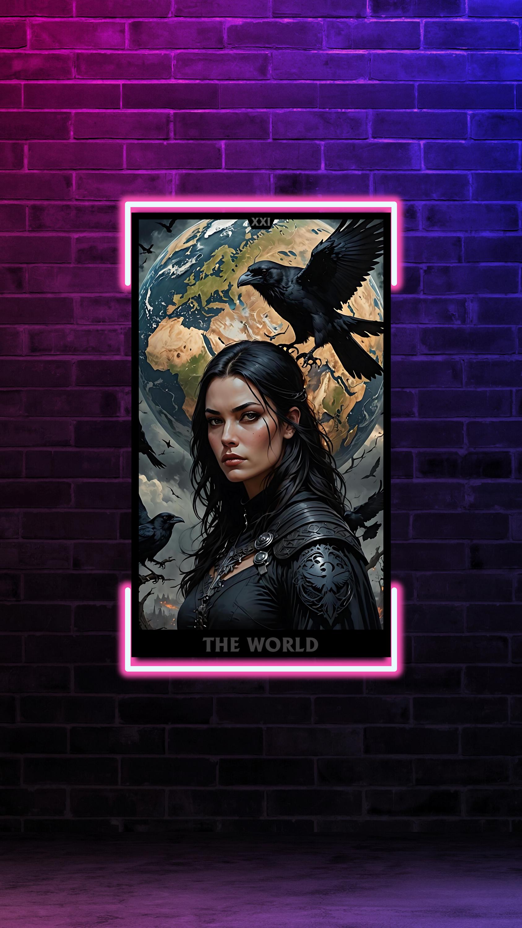 Raven Tarot Cards Set SVG PNG, Printable Tarot Deck, 22 Cards Major ...