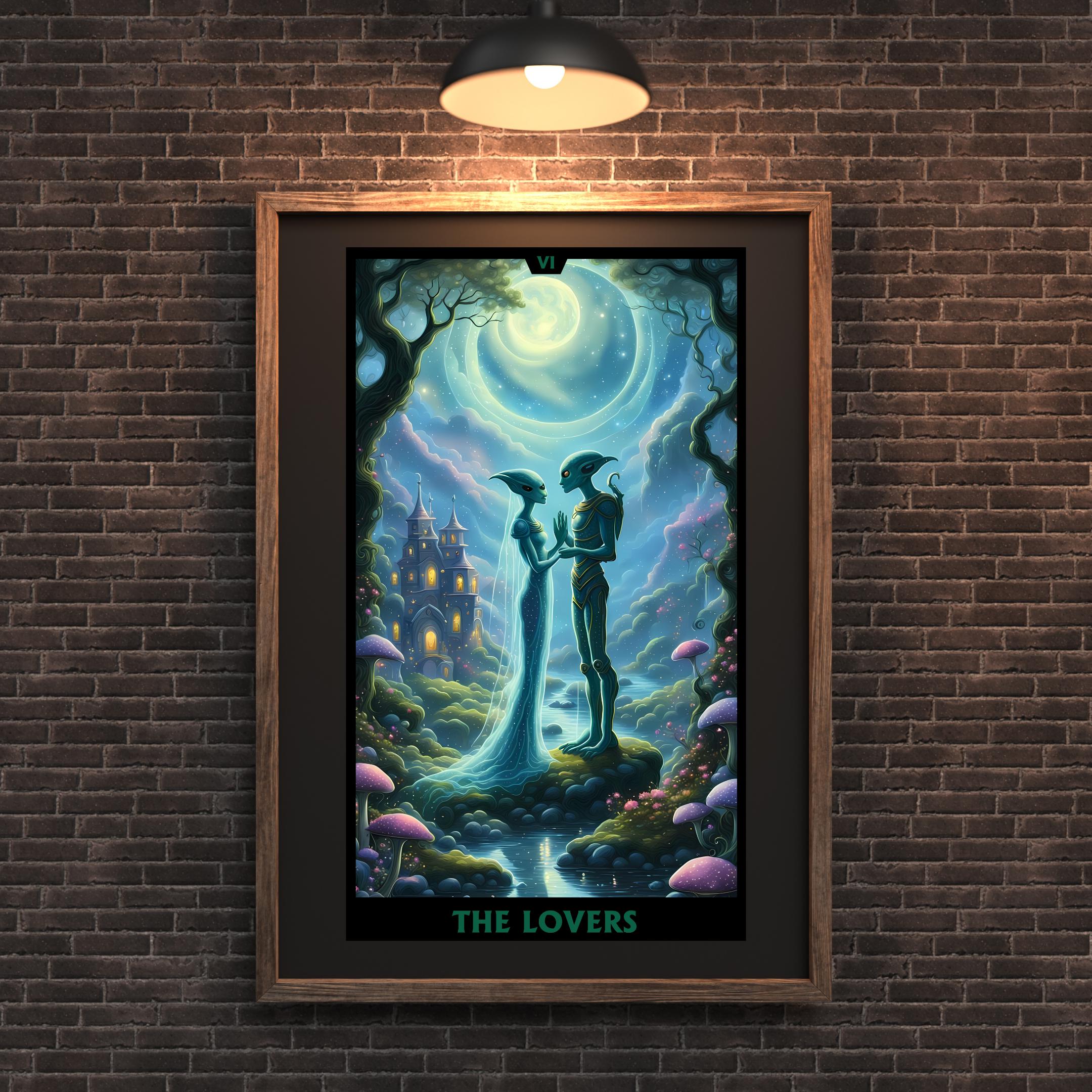 Alien Tarot Cards Set SVG PNG, Major Arcana Svg, Celestial Tarot Svg ...