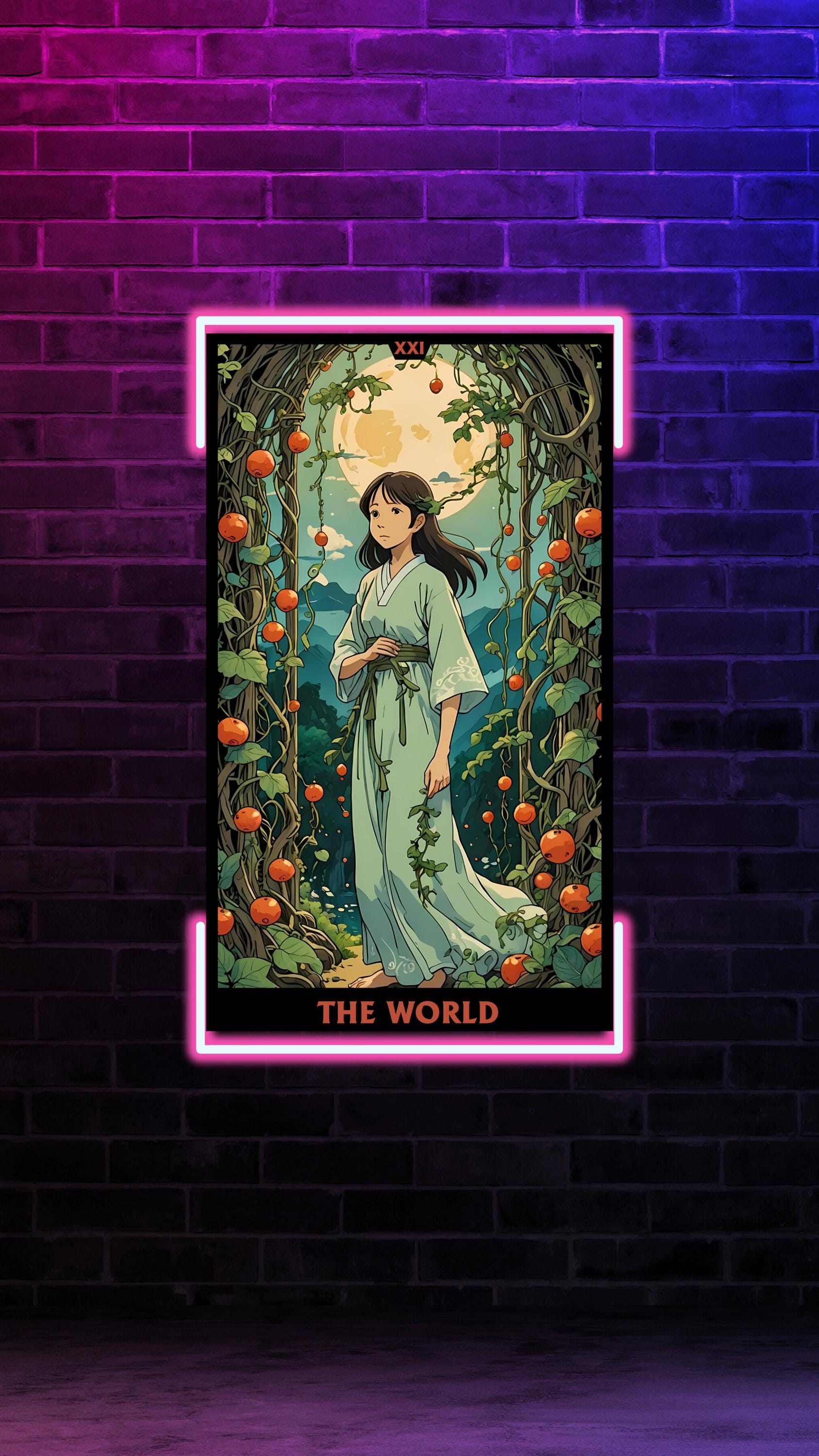 Studio Ghibli Anime Tarot Cards Set SVG PNG, Miyazaki, Major Arcana Svg ...