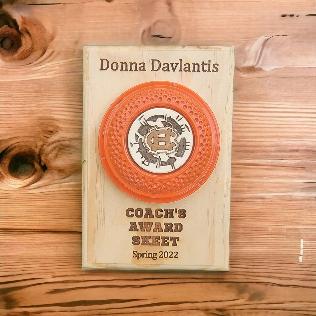 Personalized Trap and Skeet Award Plaque, Trap Shooting Award, Skeet ...