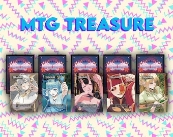 Monarch Treasure Map Junk Food Clue Soldier Token Cards MTG Tokens - Etsy