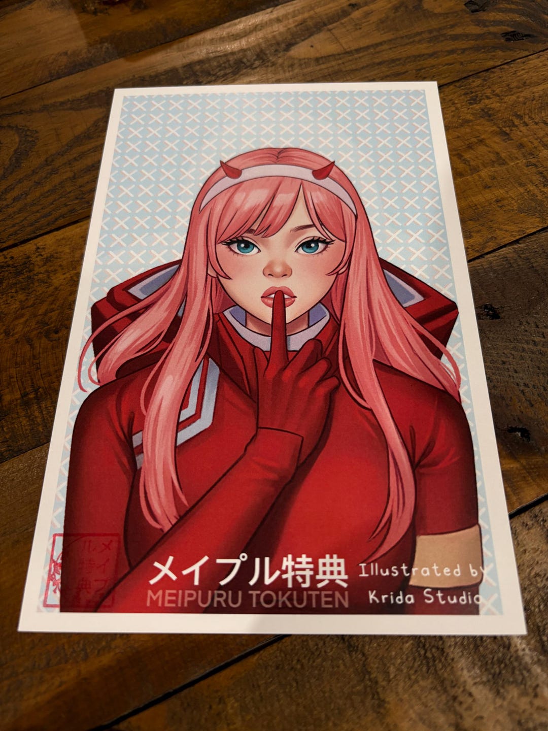 Zero Two | Anime Art Print | Krida Studio - Etsy