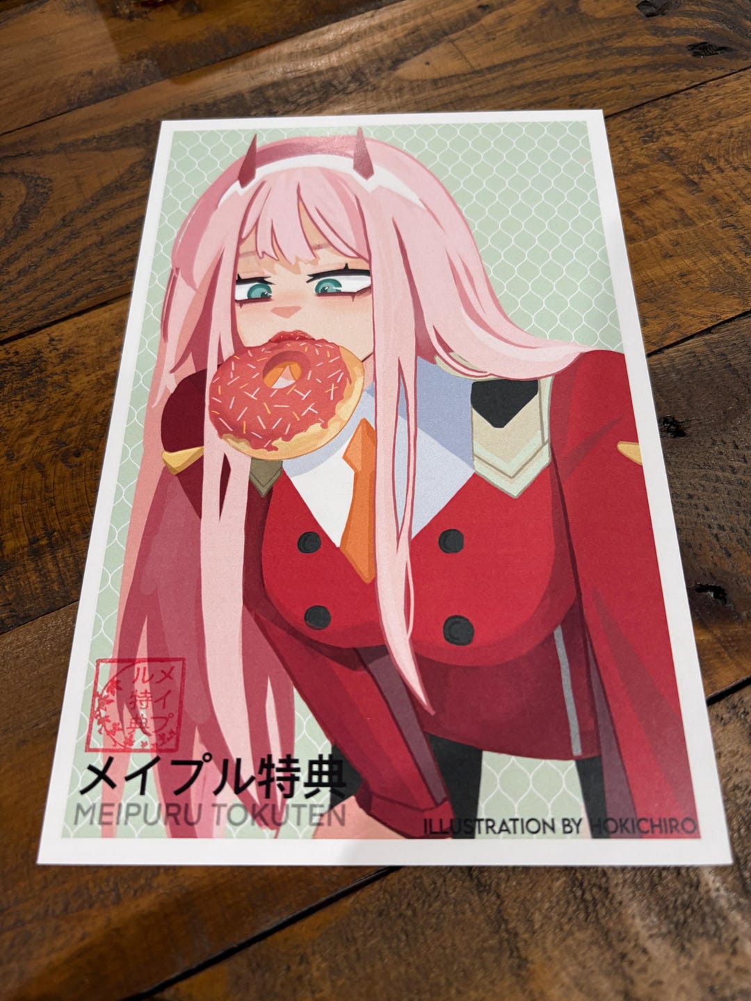 Zero Two | Anime Art Print | Hokichiro - Etsy
