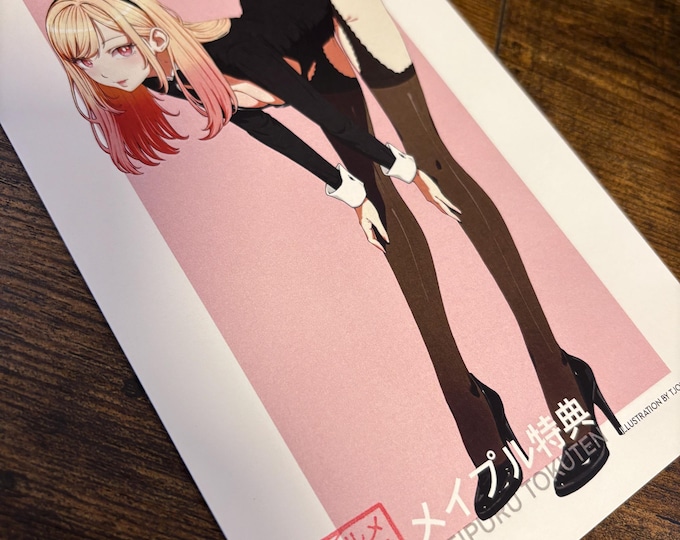 Arisa Izayoi Marin Kitagawa Bunny | Anime Art Print | Tjondromowo - Etsy