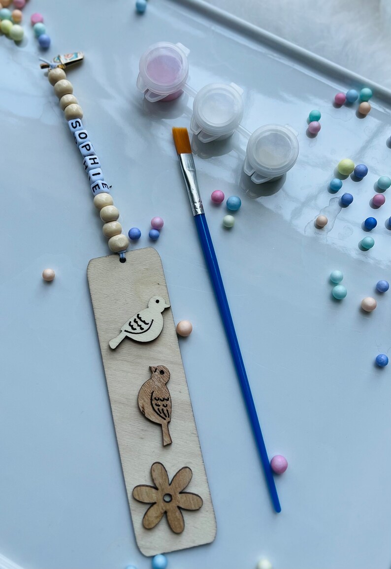 Custom Bookmark Kit, Color Your Own Bookmark, DIY Bookmark Kits, Paint ...