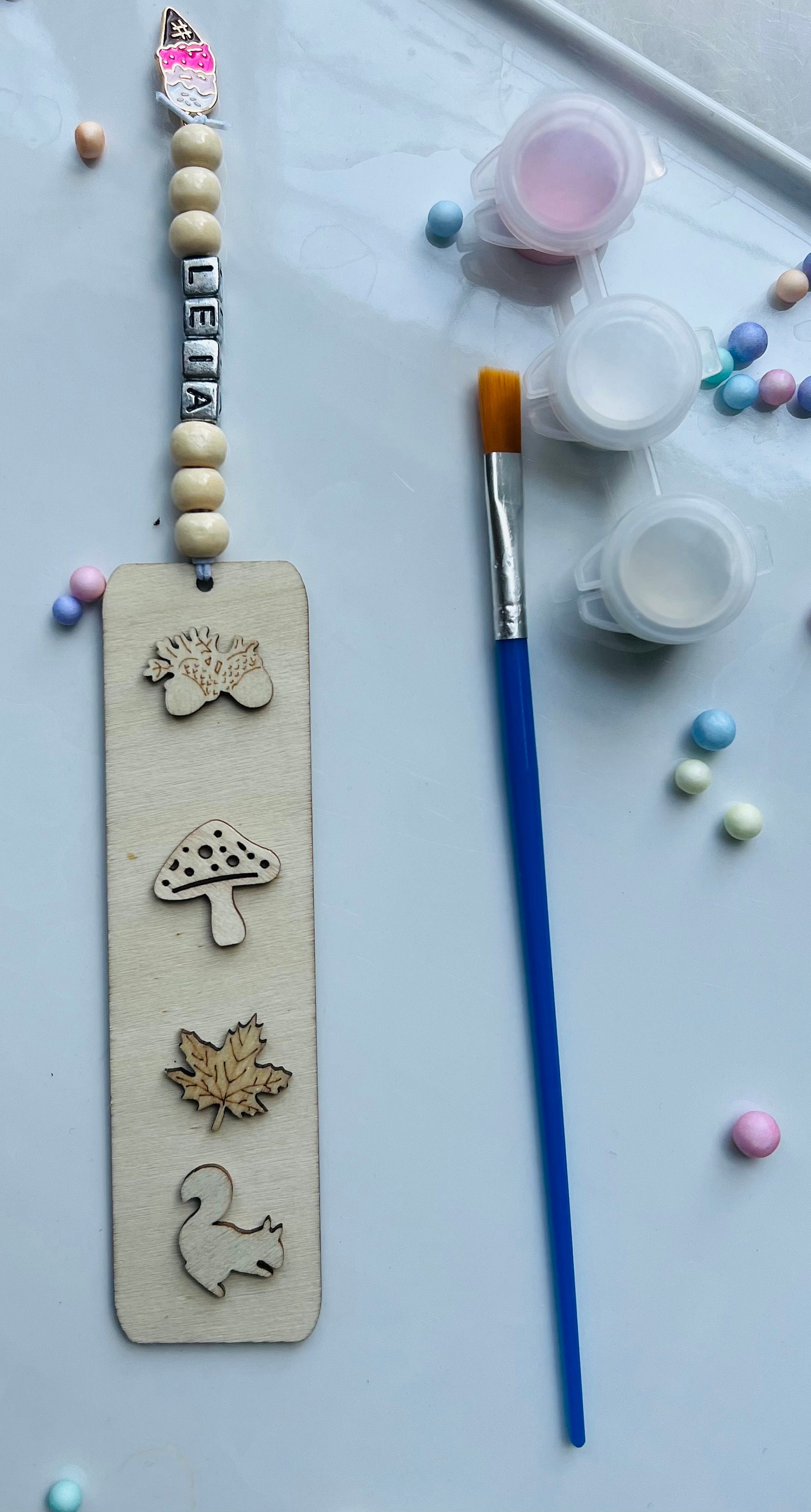 Custom Bookmark Kit, Color Your Own Bookmark, DIY Bookmark Kits, Paint ...