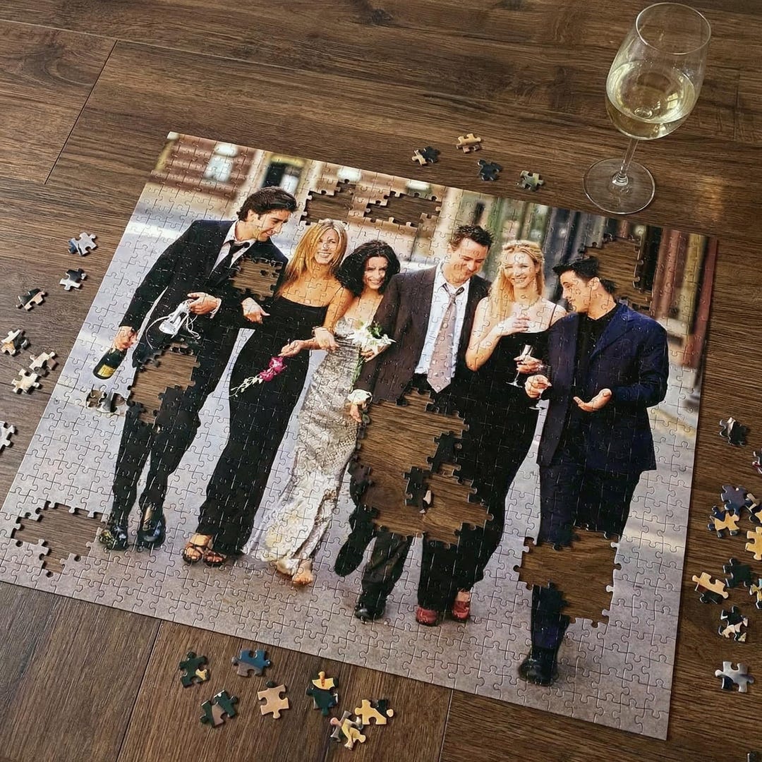 Friends 500/250/120-piece Puzzle, All Characters, Iconic 90s TV Show ...