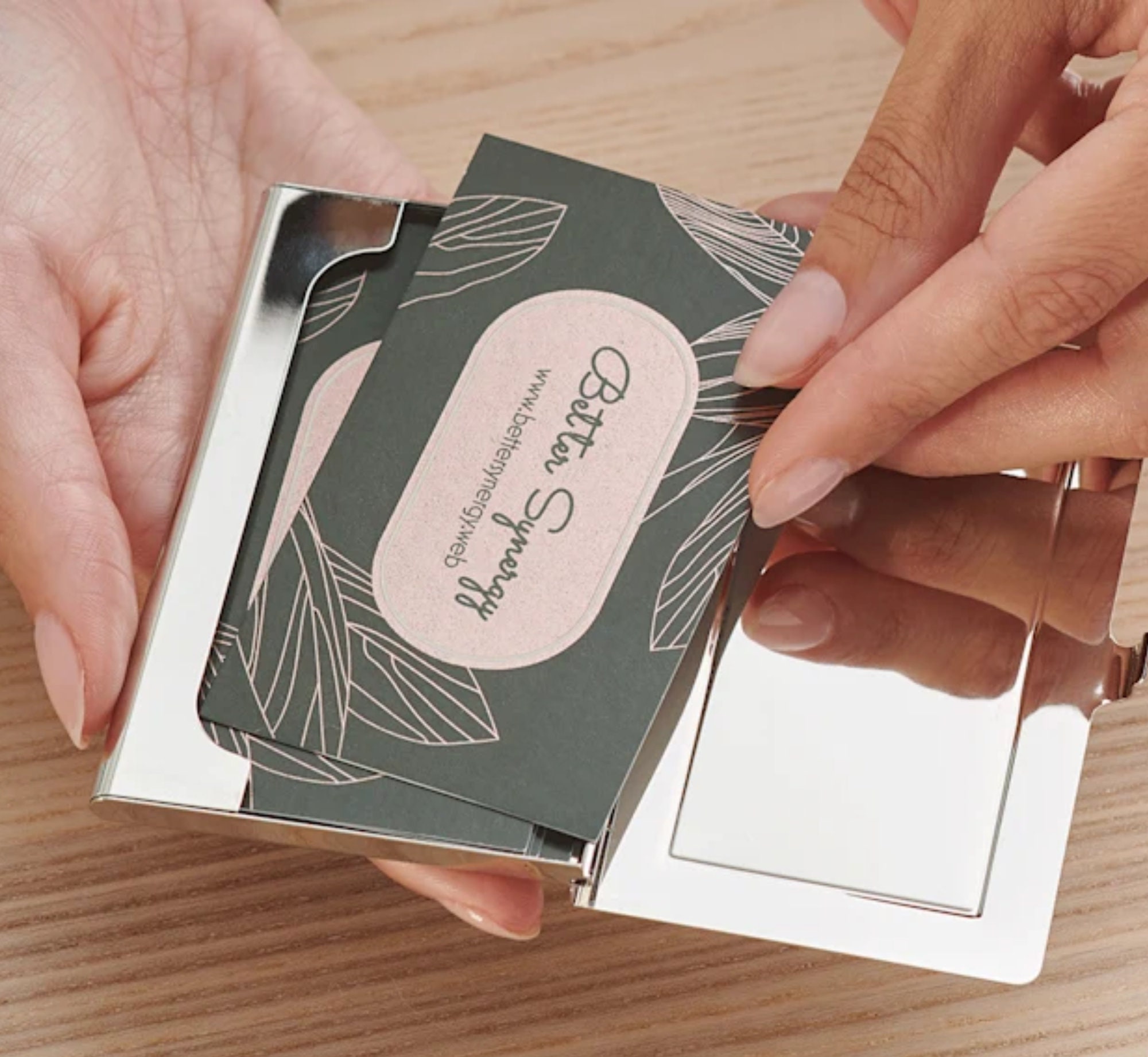 Engraved Metal Card Holder, Metal Card Holder, Card Holder, Card Holder ...