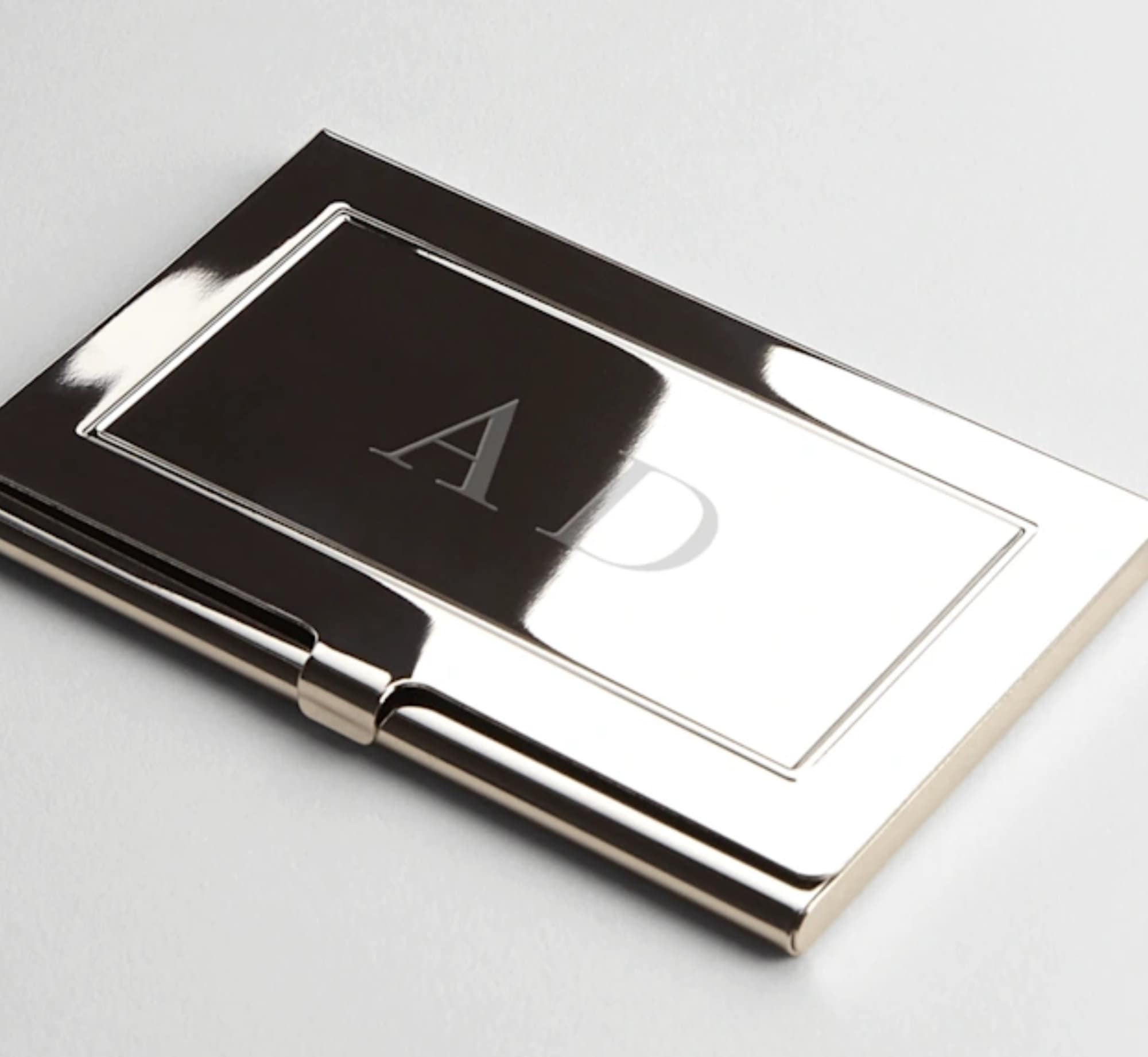 Engraved Metal Card Holder, Metal Card Holder, Card Holder, Card Holder ...