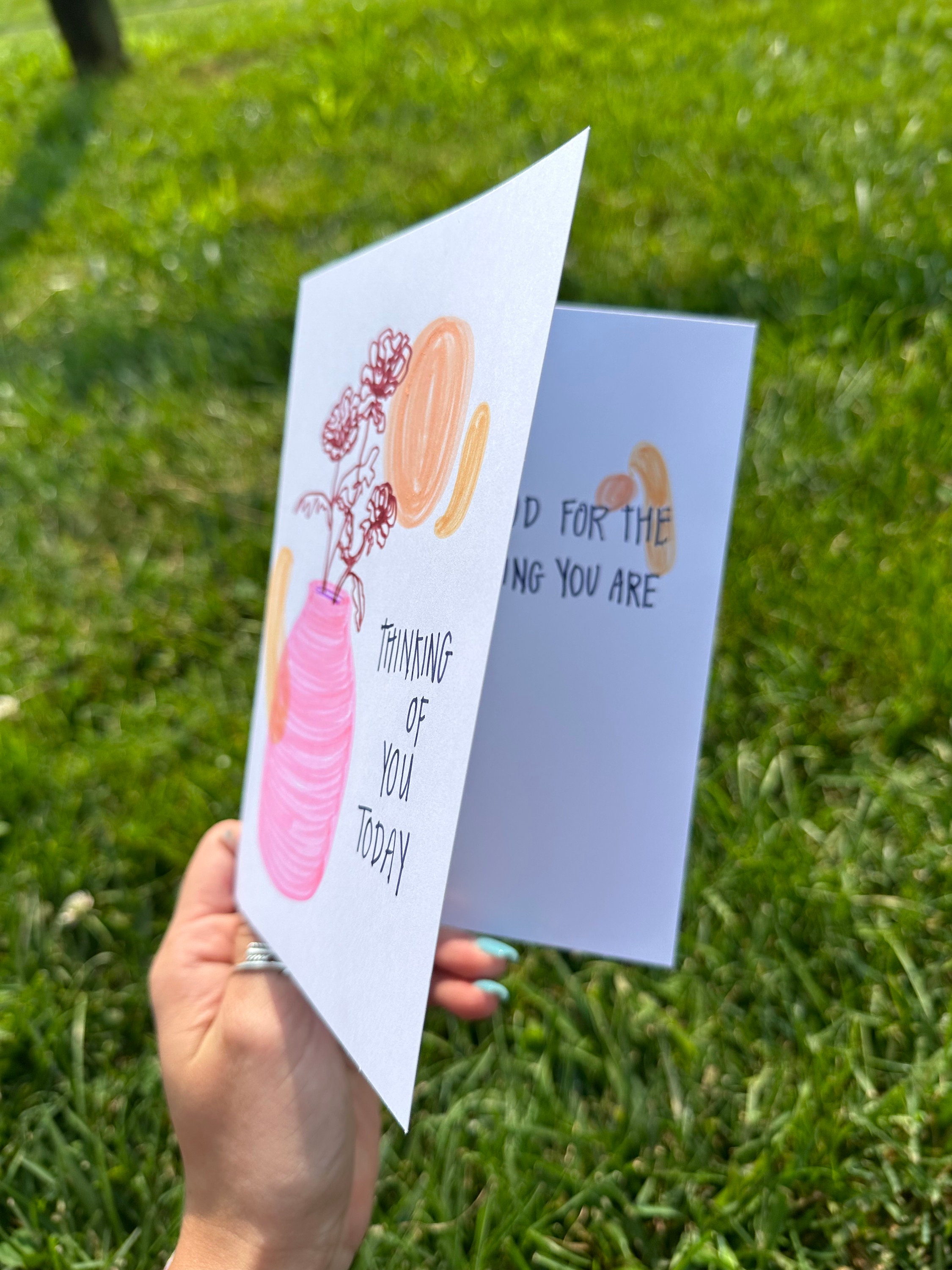 Custom Hand Drawn Cards - Etsy