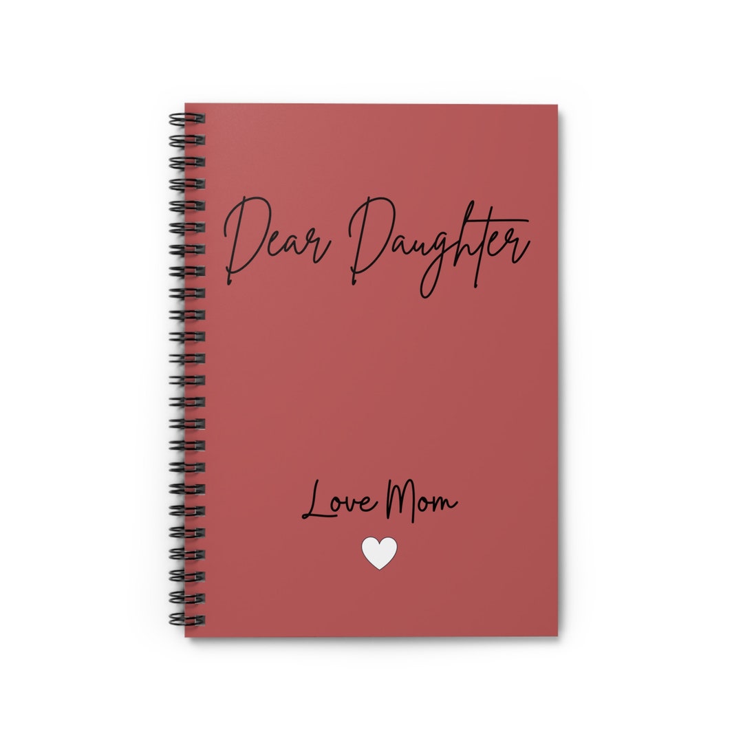Dear Daughter, Love Mom - A Heartfelt Journal for Mothers to Chronicle ...