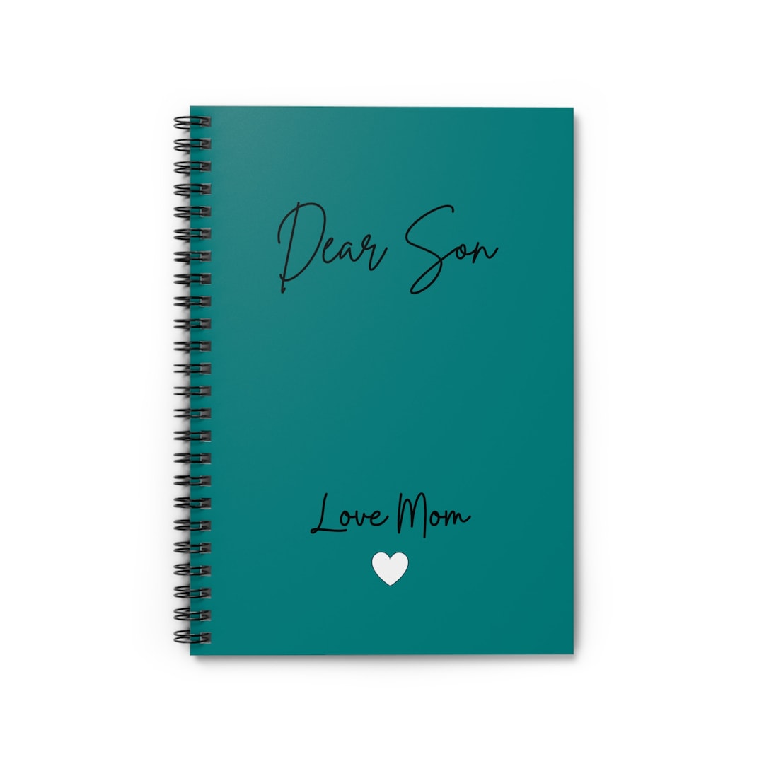Dear Son, Love Mom - A Heartfelt Journal for Mothers to Chronicle Their ...