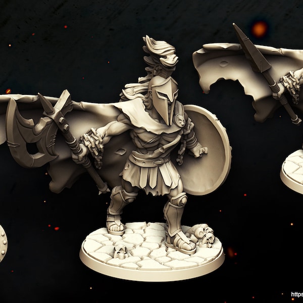 3d Printed Spartan - Etsy