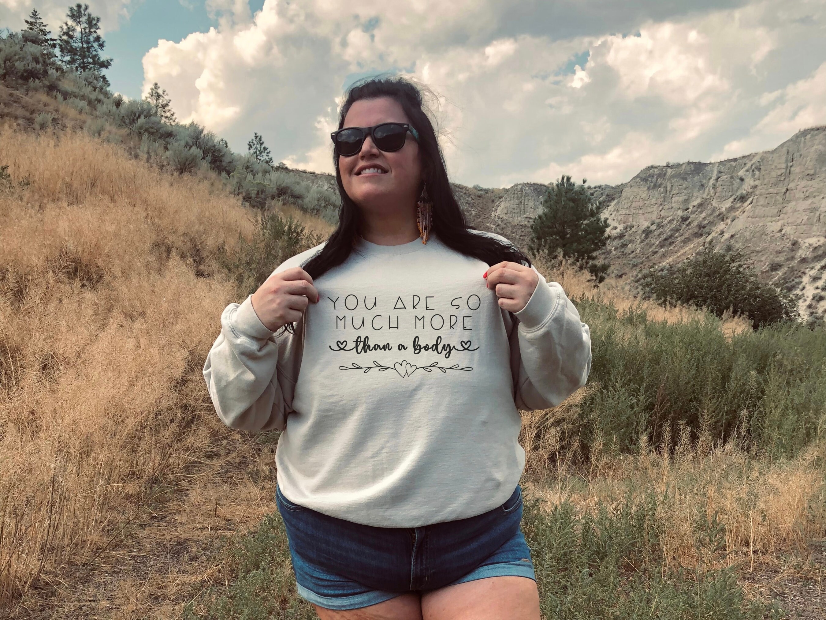 Body Love Sweatshirt, ED Awareness Sweater, Body Positivity Tee, Diet ...