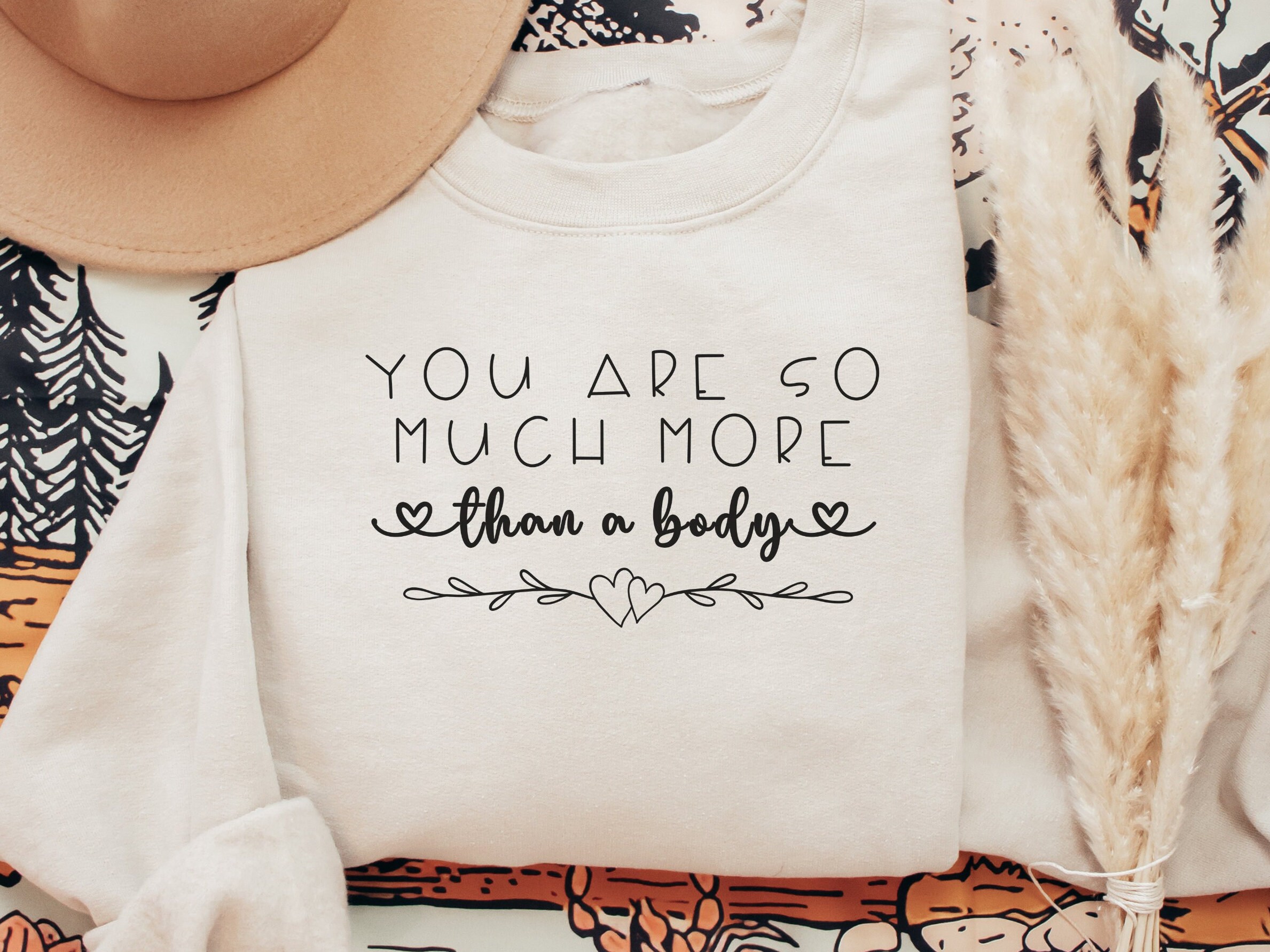 Body Love Sweatshirt, ED Awareness Sweater, Body Positivity Tee, Diet ...