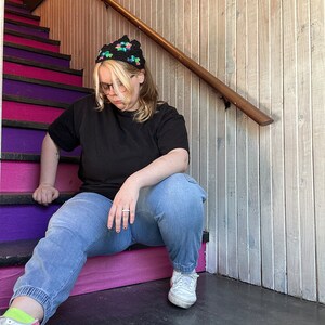 Multicolored Flower Bandana 100% Cotton - Etsy