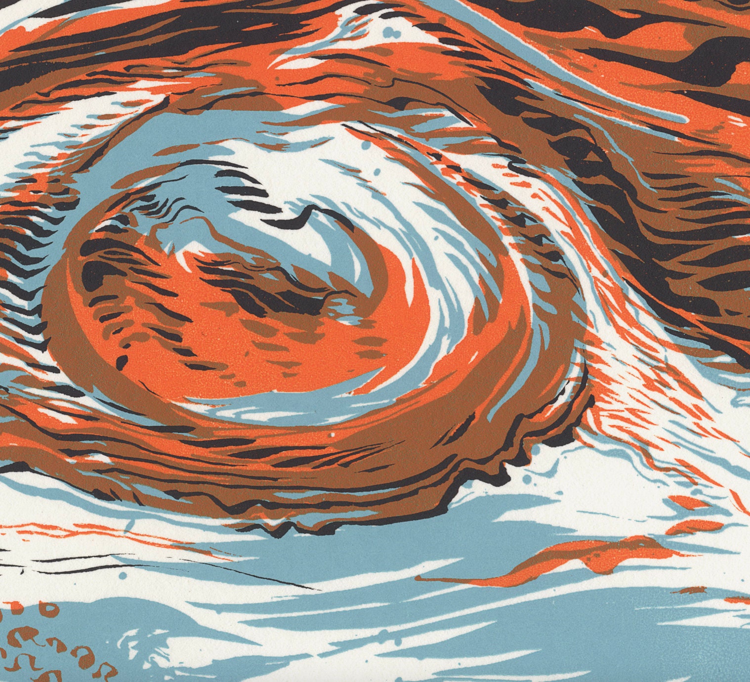 Jupiter Screenprint: Limited Edition Planet Art (16x20) - Etsy