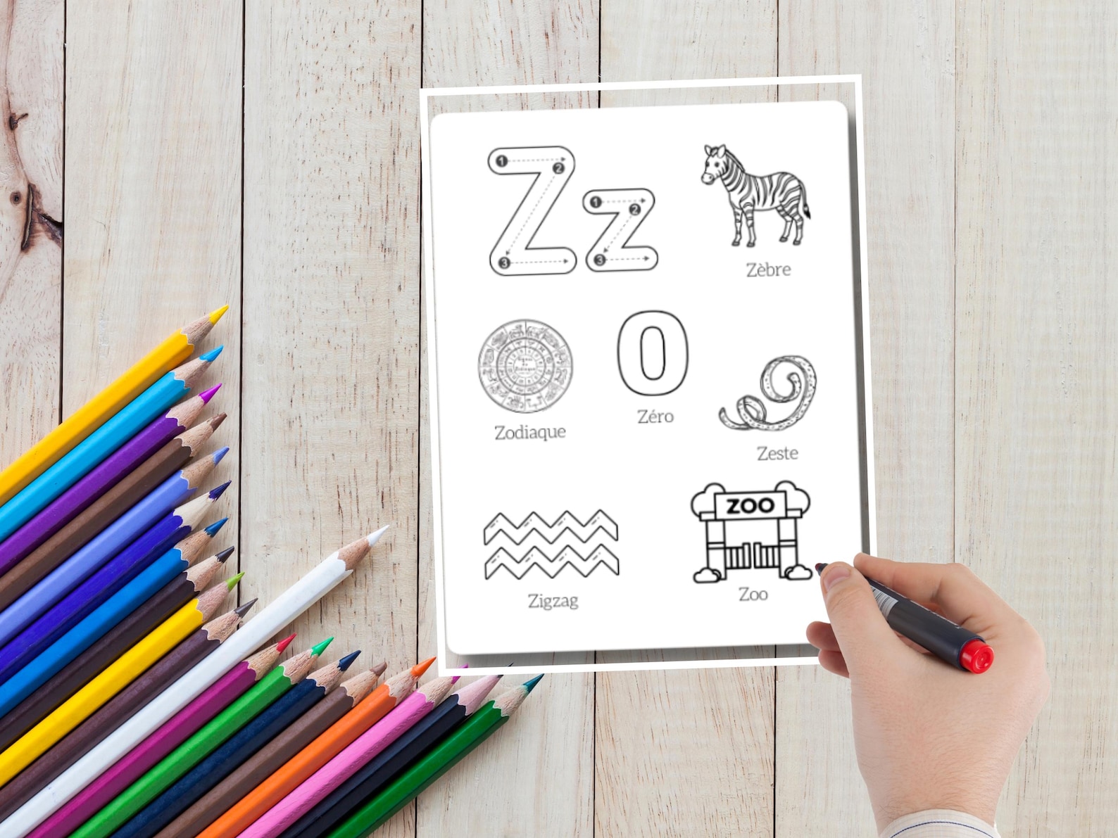 Trilingual Alphabet Bundle | English Spanish French Coloring Pages ...