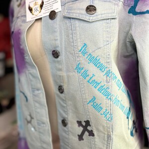 Custom Blue Jean Jacket - Etsy