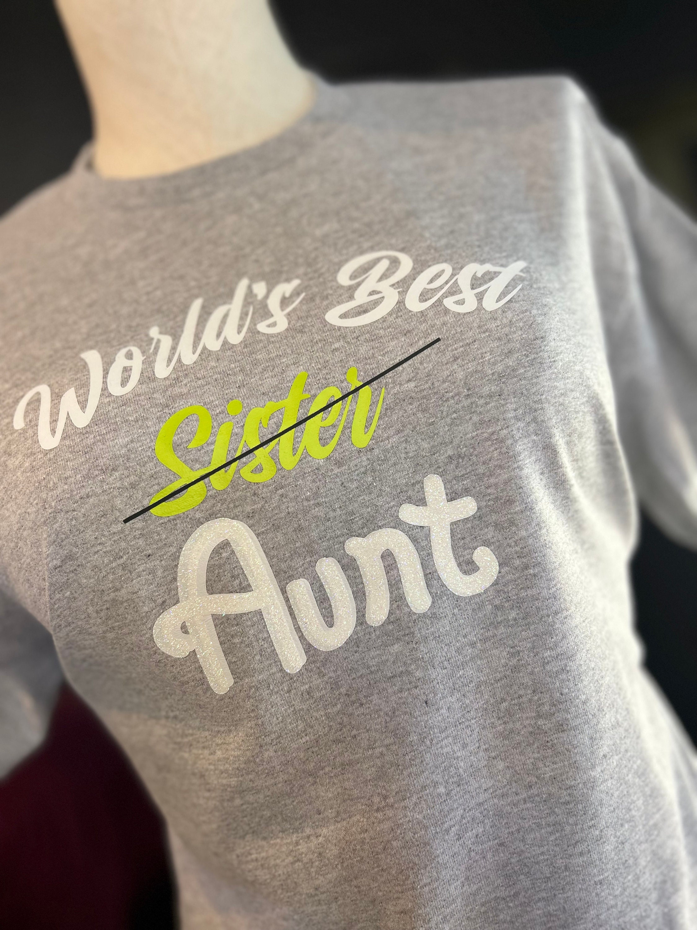 Worlds Best Aunt - Etsy