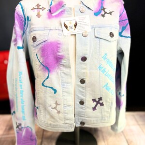 Custom Blue Jean Jacket - Etsy