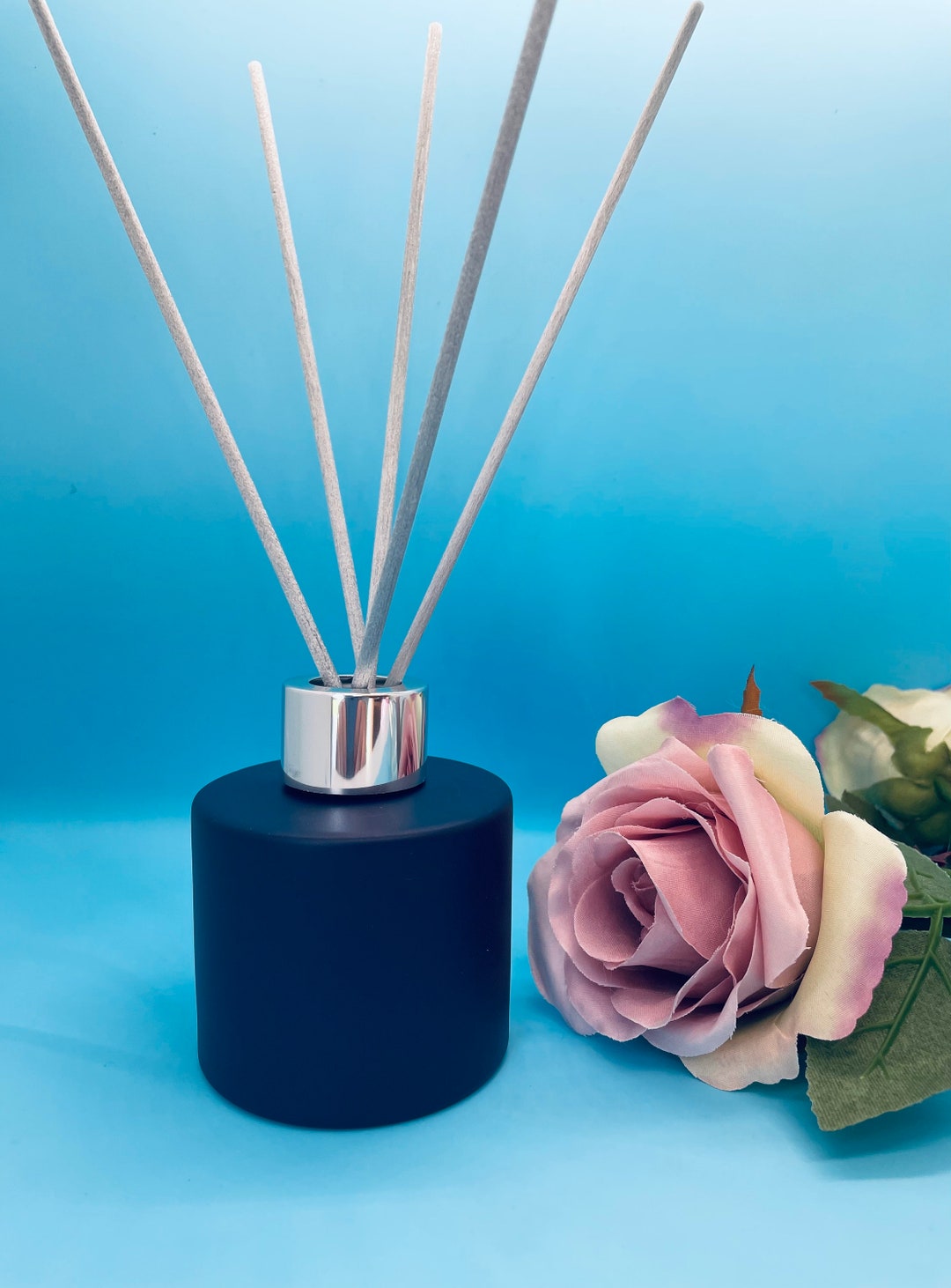 Deep Blue Reed Diffuser - Etsy UK