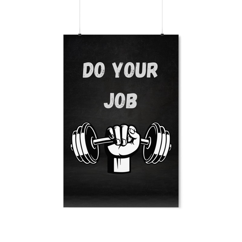 Do Your Job - Etsy